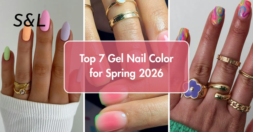 The 7 Most Beautiful Gel Nail Colors for Spring 2026